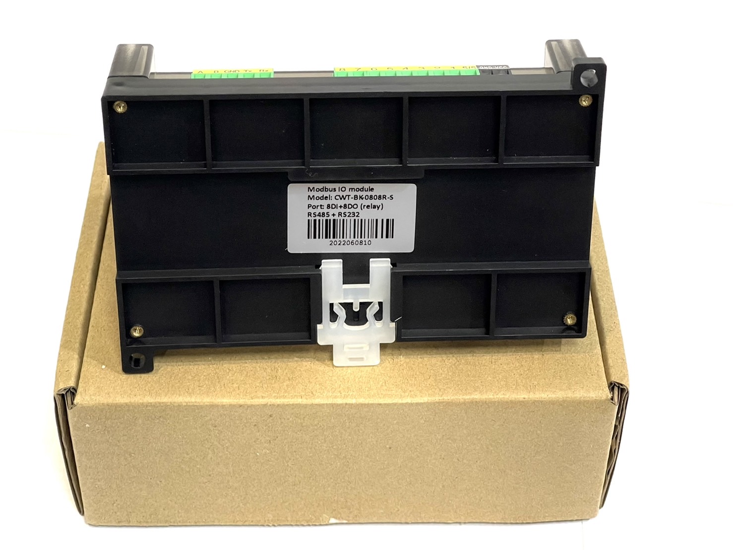 Modbus(RS485+RS232) I/O Module CWT-BK-0808R-S (8DI+8DO, Relay) - ไฟฟ้า ...