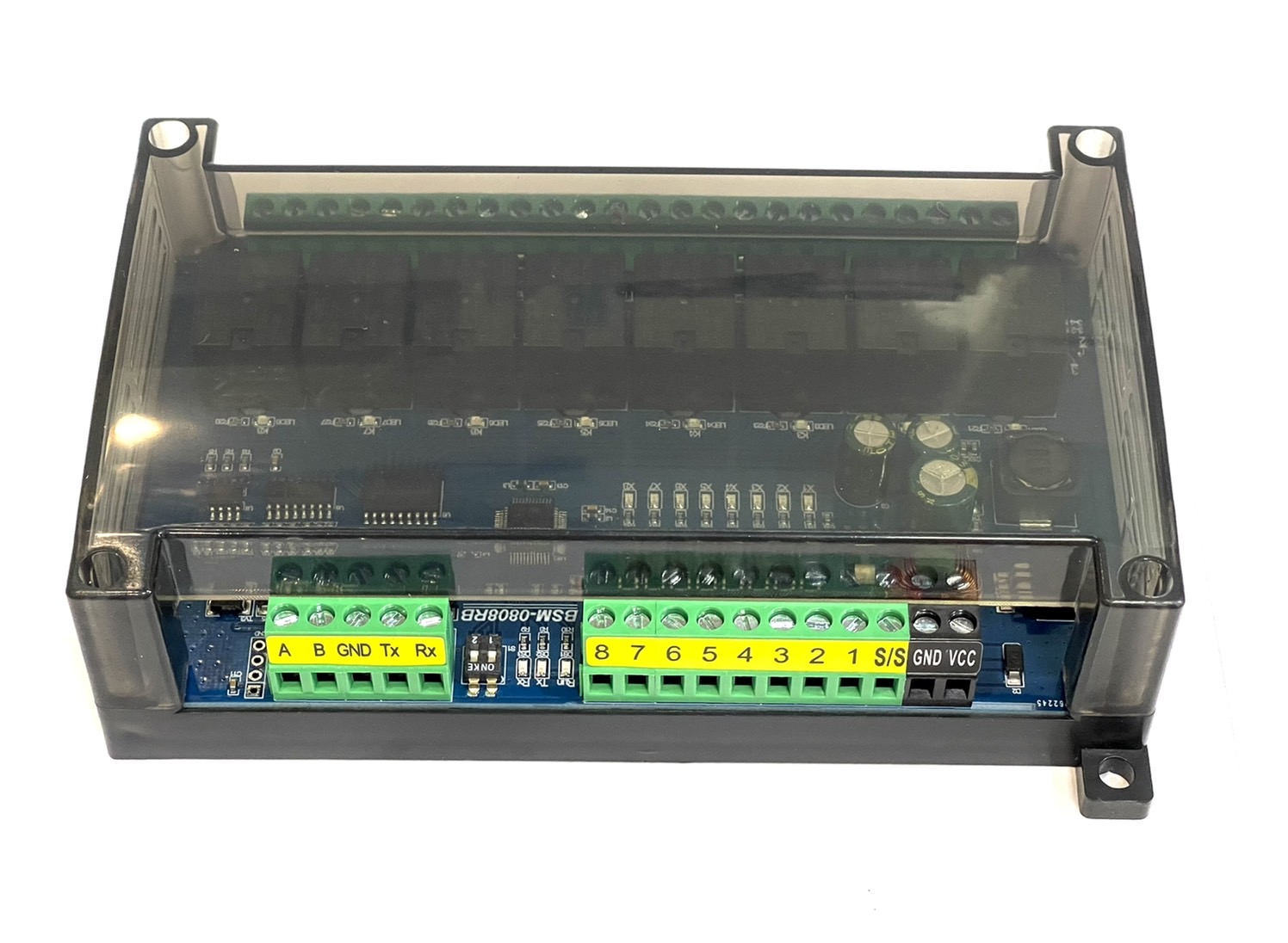 Modbus(RS485+RS232) I/O Module CWT-BK-0808R-S (8DI+8DO, Relay) - ไฟฟ้าอุตสาหกรรมราคาถูก ...