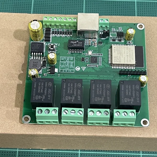 Ethernet Relay Network Wifi Switch Modbus TCP UDP MQTT Web HTTP Schedule Task RS485 CoAP ...