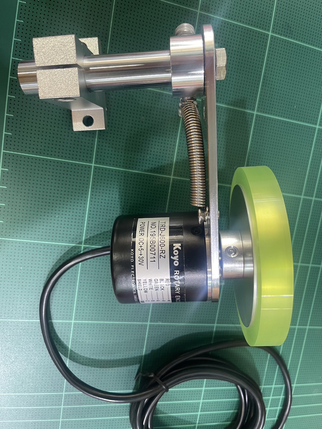 Roller Wheel Length Position Meter Measuring Pulse Rotary Encoder High ...