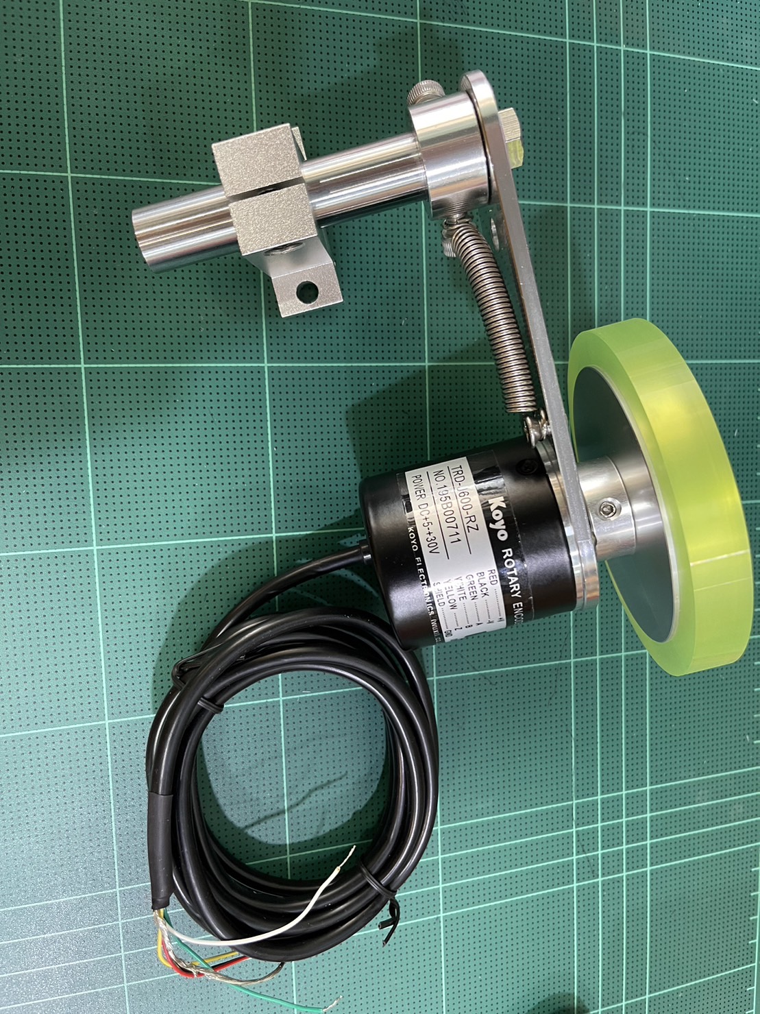 Roller Wheel Length Position Meter Measuring Pulse Rotary Encoder High ...